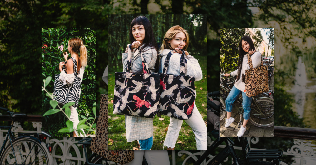 Handmade shoppers and diaper bags – Mayame